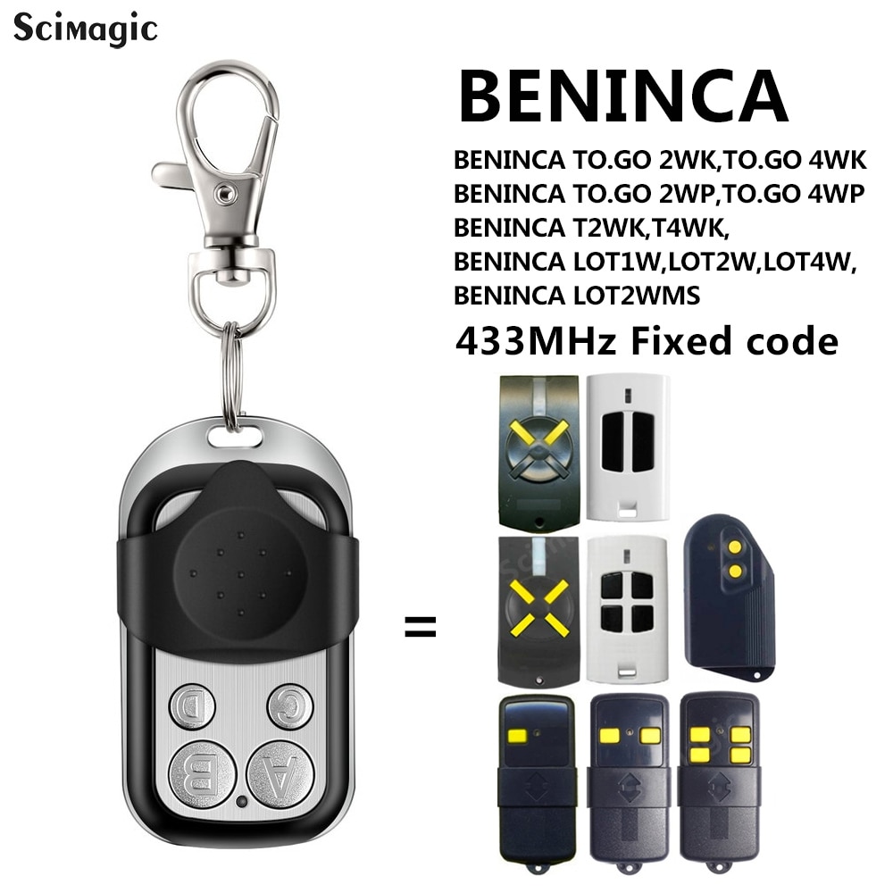 Beninca 433 mhz fjärrkontroll byte, beninca fast k... – Grandado