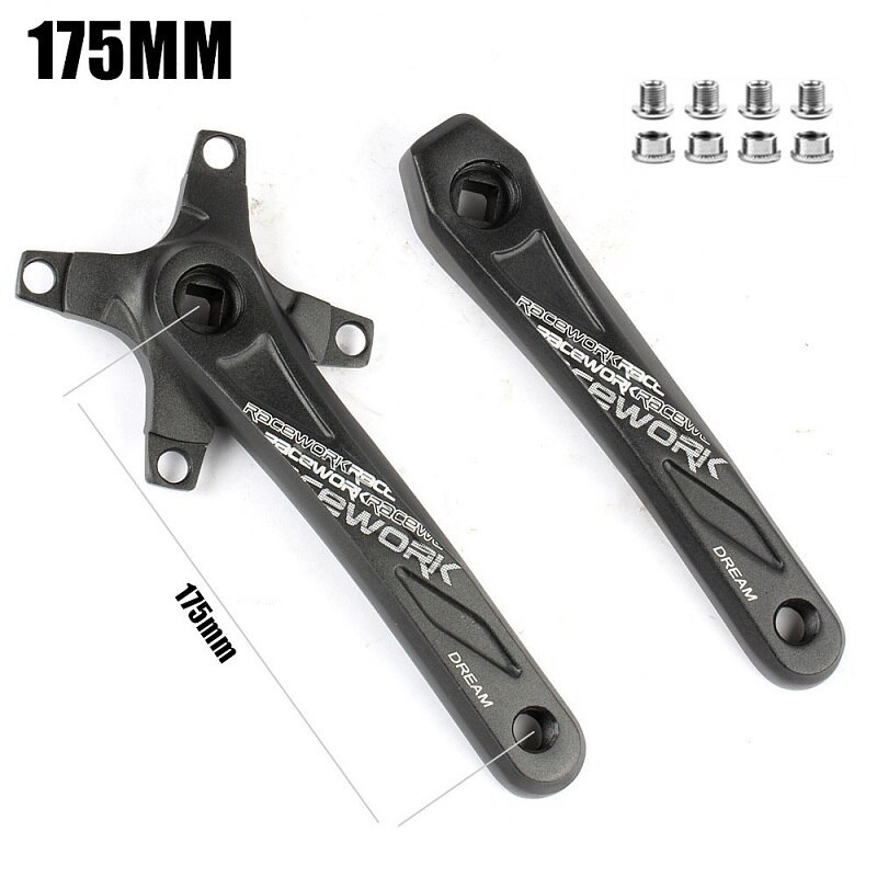 Racework mountain bike 104bcd square hole crank 17... – Grandado
