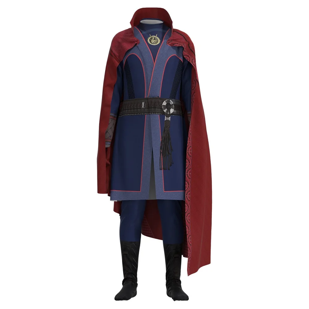 Adult Kids Doctor Strange Costume Dr Cosplay Blue ... – Grandado