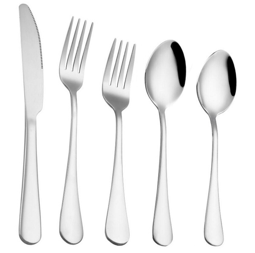 5 st/set bestick set 6 färger middagsset bestick g... – Grandado