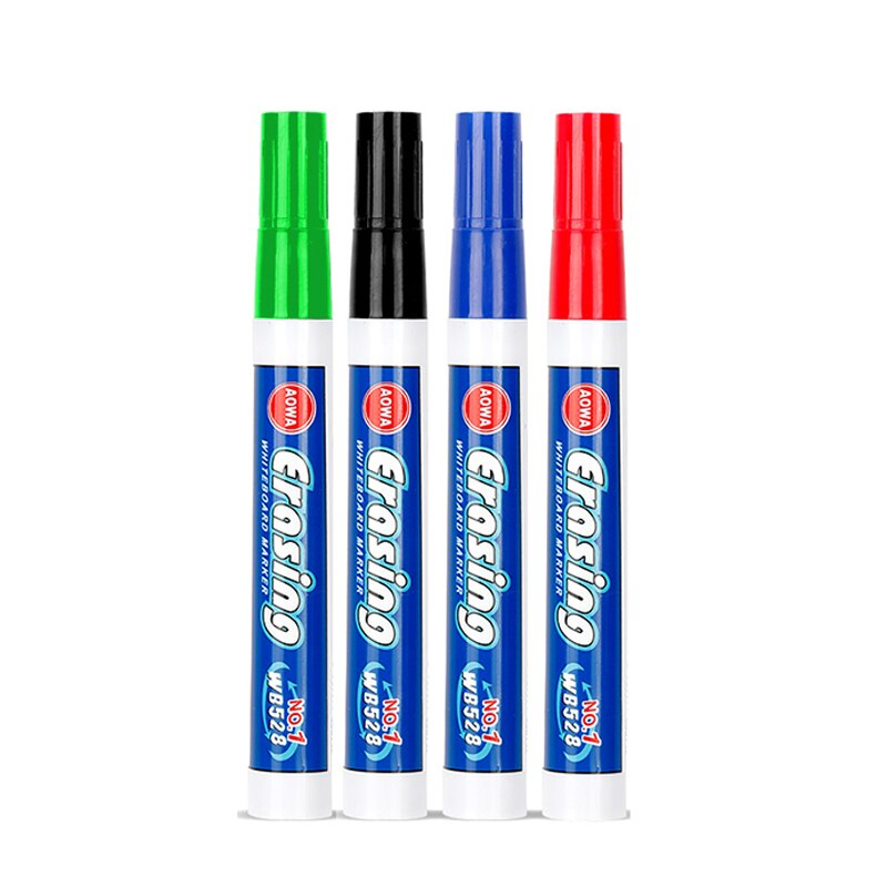 4 Colors Whiteboard Markers Erasable Dry Erase Whi... – Vicedeal