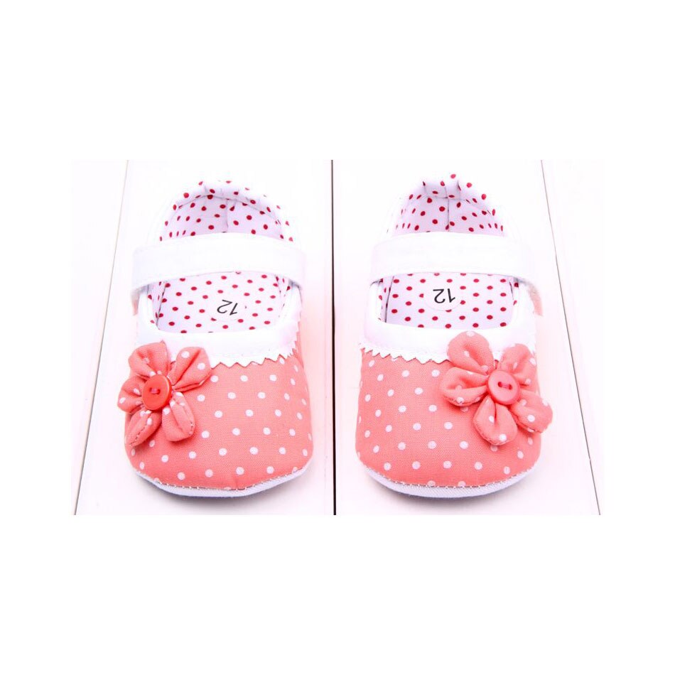 Msmax stof baby sko blød sål flad sød blomst piger... – Grandado