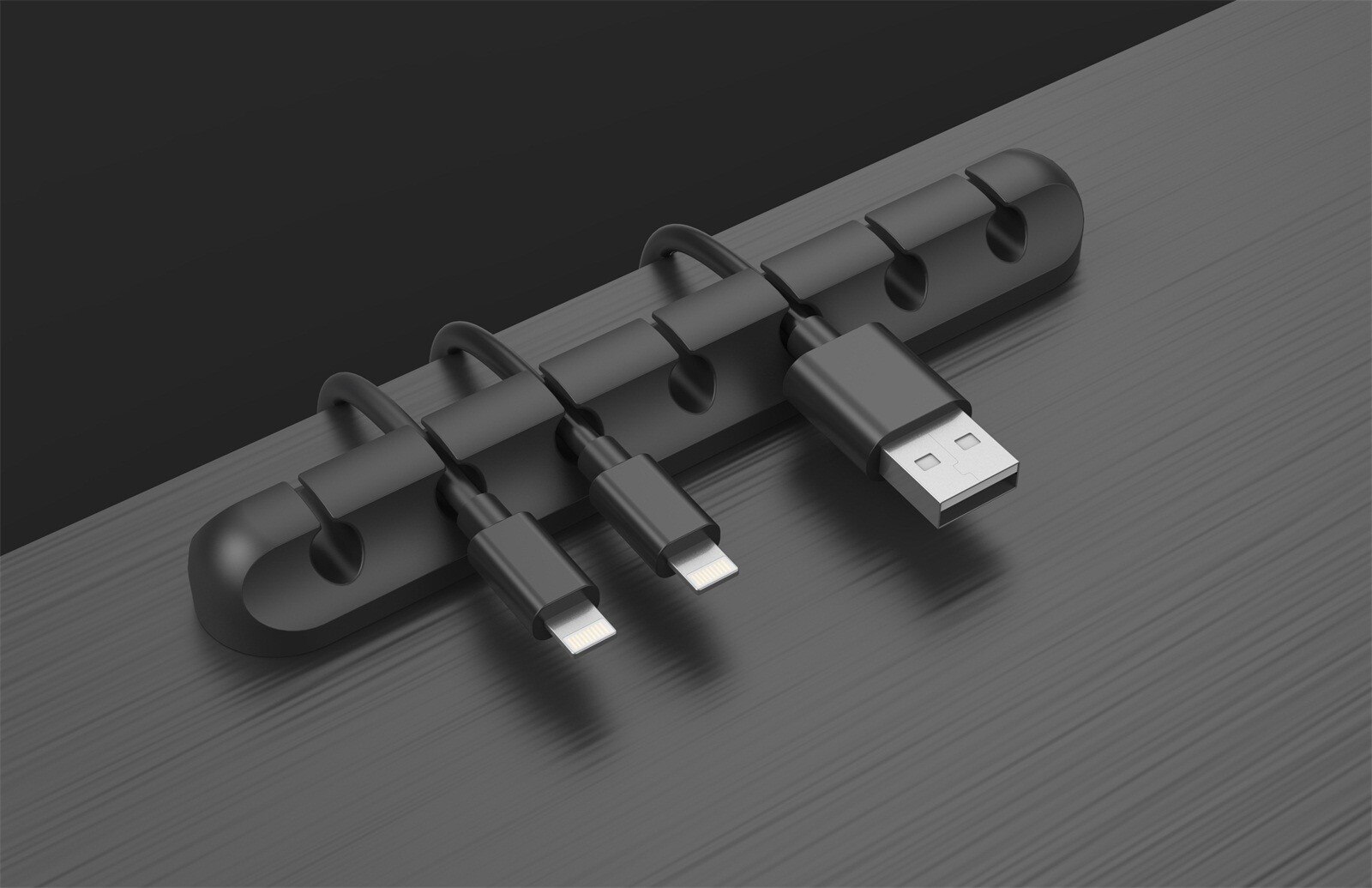 Cable Organizer Silicone Usb Cable Winder Desktop ... – Grandado