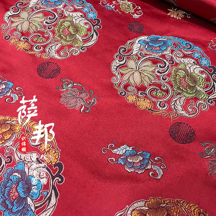 50Cm * 75Cm/Stuk, Chinese Patroon Jacquard Zijden ... – LovingPrices