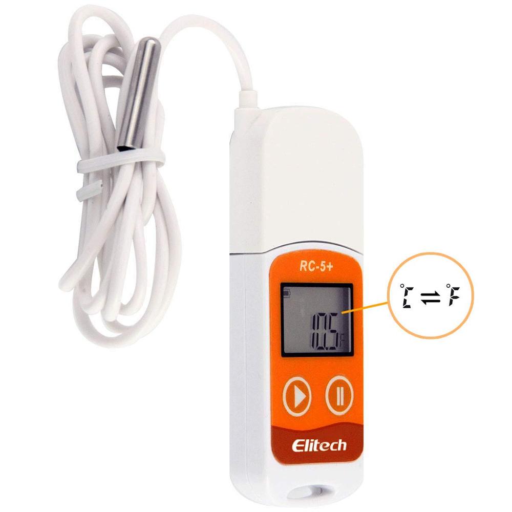 Elitech RC-5+ TE PDF USB Temperature Data Logger R... – Vicedeal