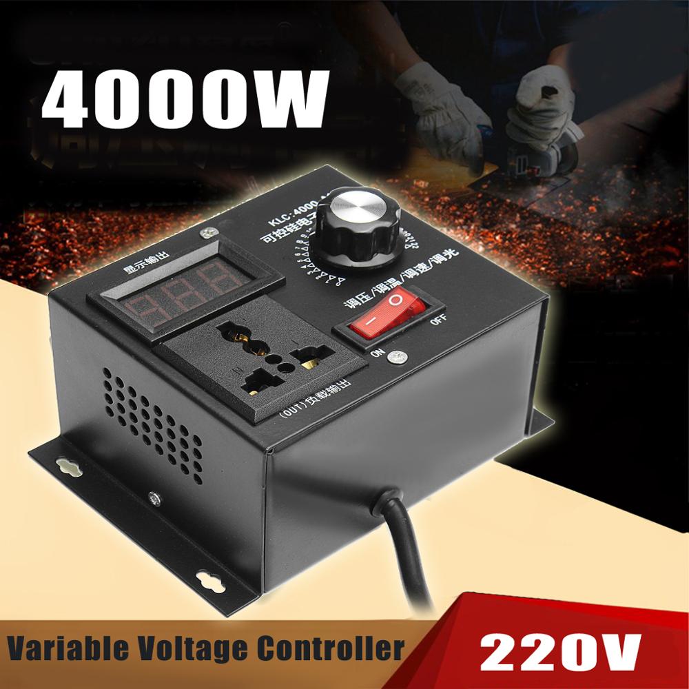 220V 4000W Variabele Spanning Controller Voor Fan ... – Vicedeal