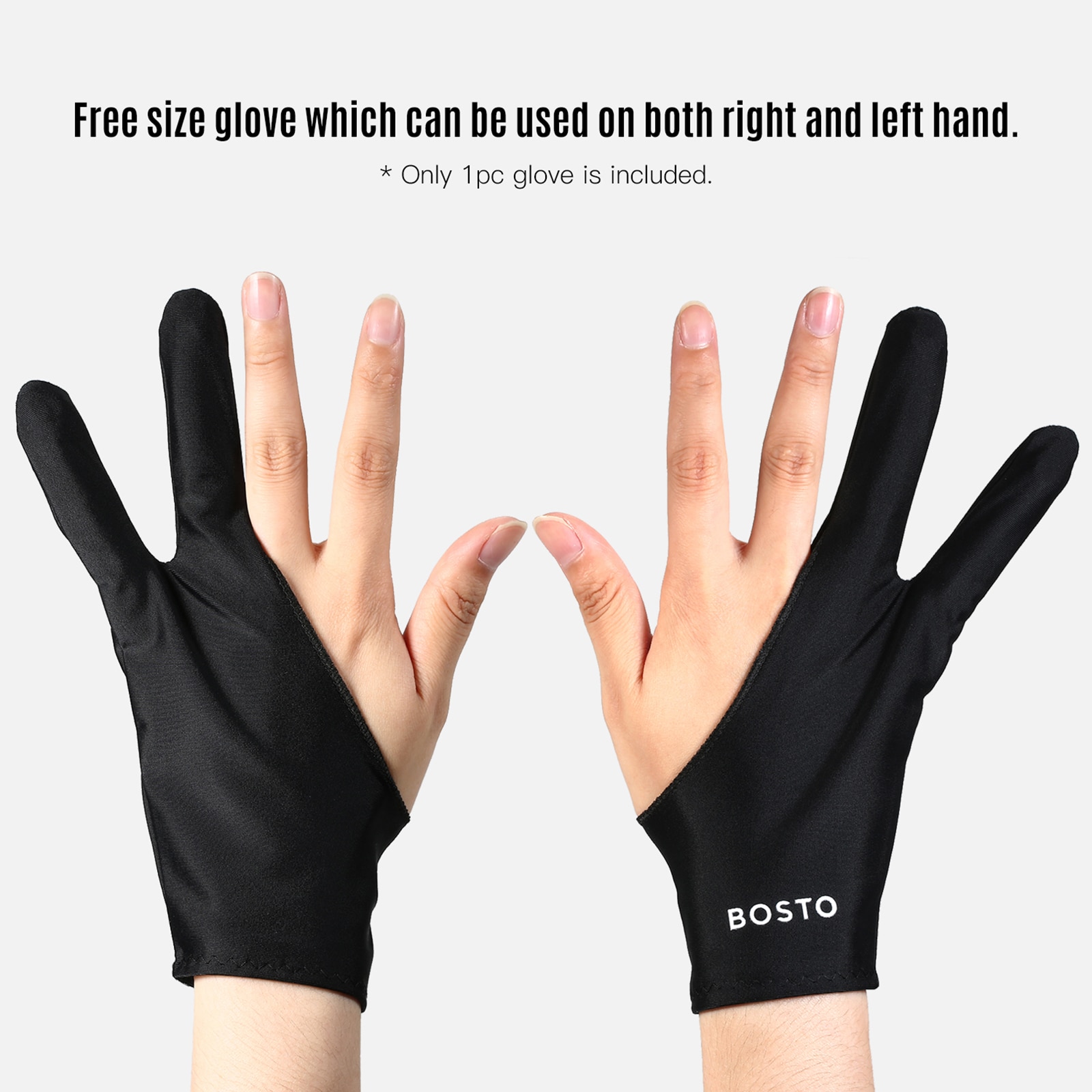 Two-Finger Free Size Drawing Glove Artist Tablet D... – Vicedeal