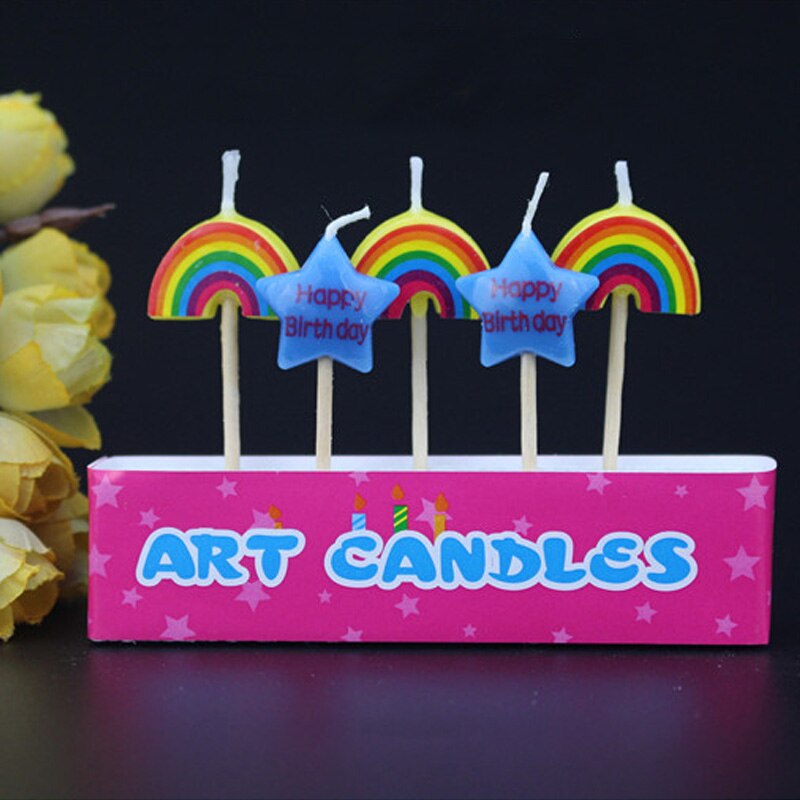 Home Decor Cartoon Craft Cake Topper Candles Child... – Vicedeal