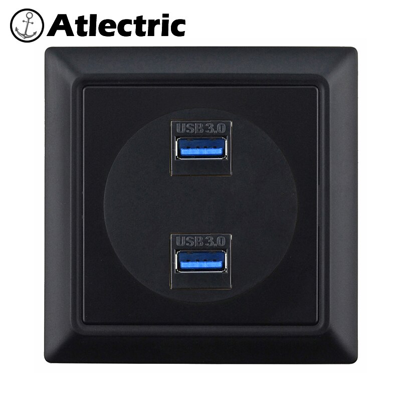 Atlectric Dual HDMI HD TV USB Data Socket HDMI & U... – Grandado