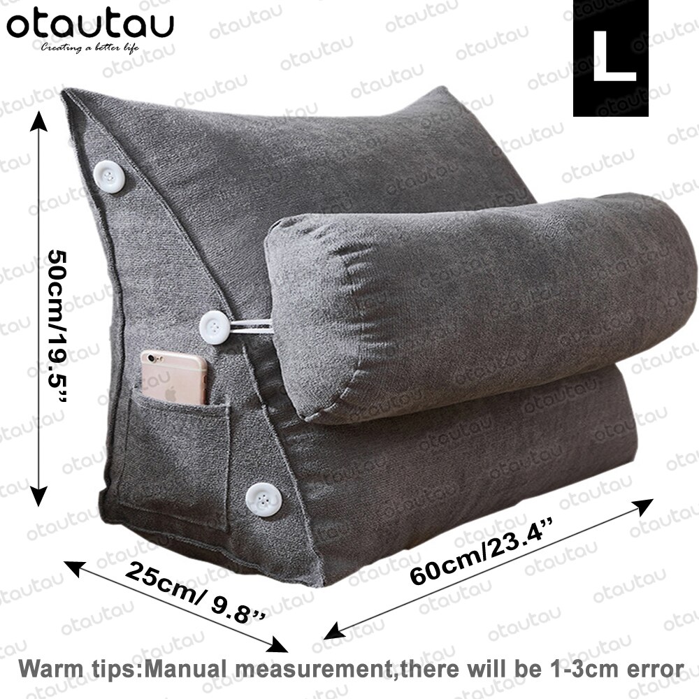 Grand coussin de dossier Triangle d'ingénierie sim... – Grandado