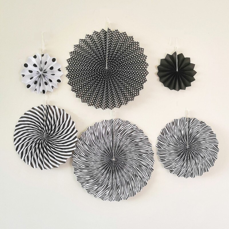 6Pcs/Set DIY Handmades Paper Tissue Paper Fans Han... – Grandado