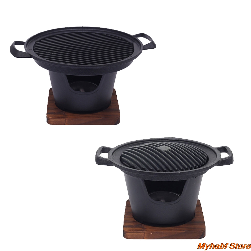 Mini BBQ Grill Japanese Alcohol Stove One Person H... – Grandado