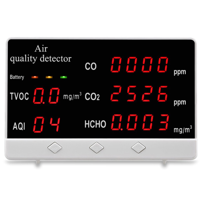 Air Tester CO CO2 TVCO AQI HCHO Tester Home Daily ... – Grandado