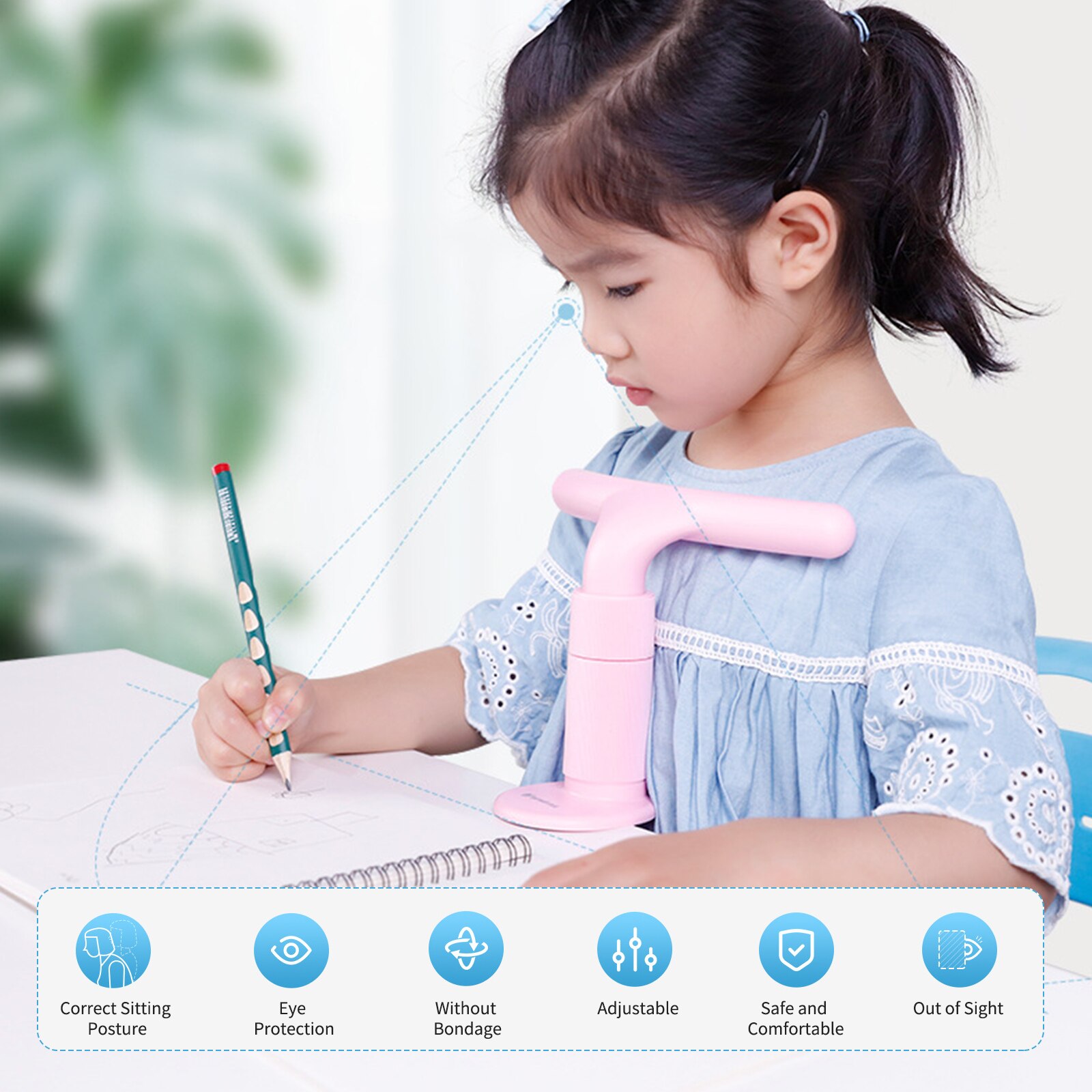 Anti-Myopia Children Sitting Posture Corrector Cor... – Grandado