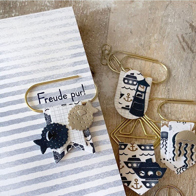 Delicate Lighthouse Ship Sailboat Rudder Anchor Me... – Grandado