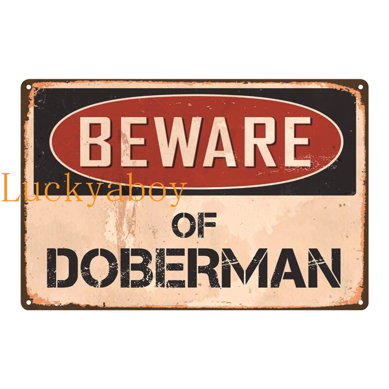 warning Signs Beware Of Shark Goose PUG Metal Tin ... – Vicedeal