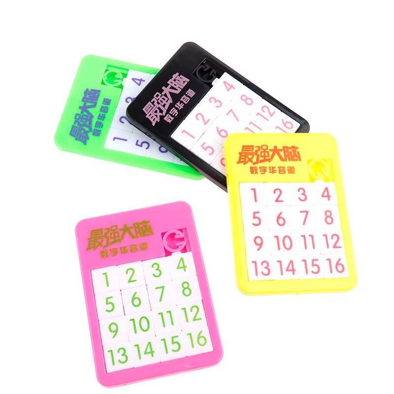5*7cm 1pcs 3D Slide Puzzle Plastic Building Number... – Grandado