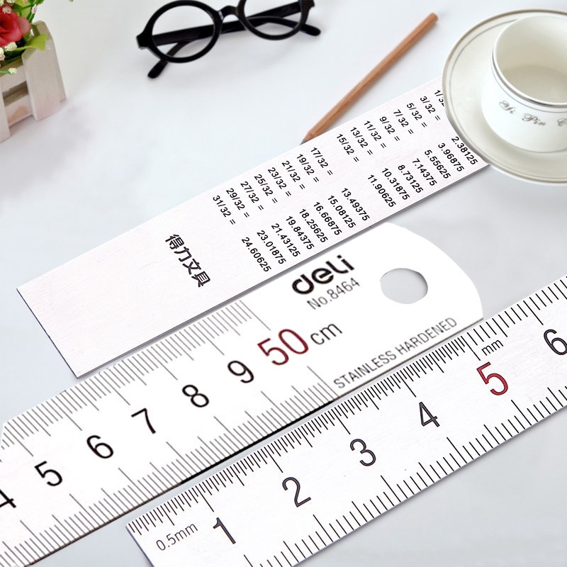 8463 steel rulers 30cm long steel ruler stainless ... – Grandado