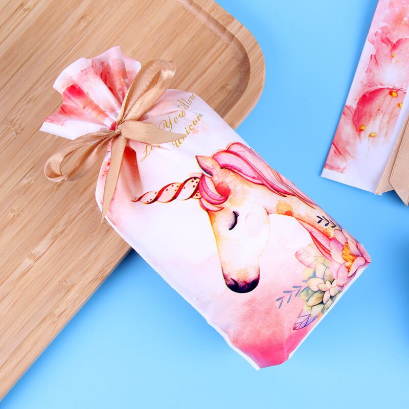 50pcs Flamingo Unicorn Plastic Drawstring Bag Cand... – Grandado
