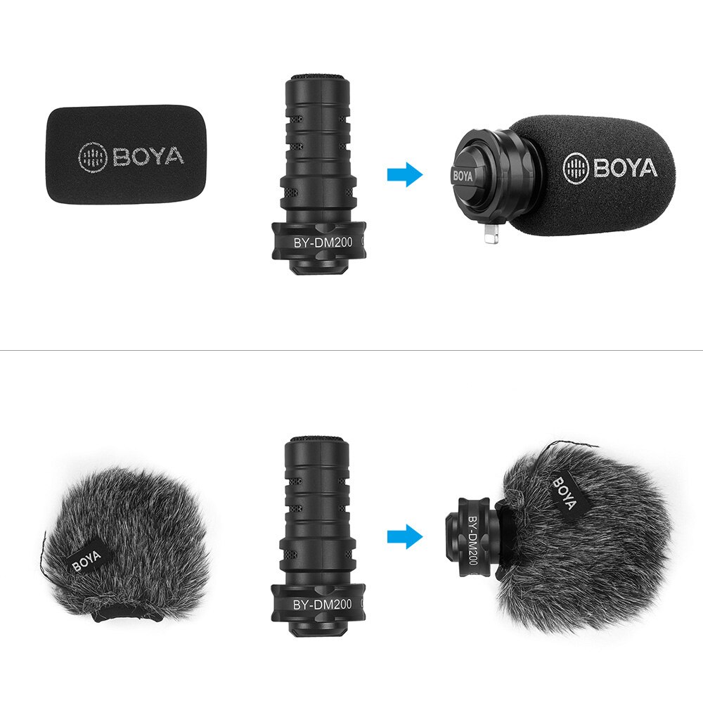 BOYA BY DM100 DM200 A7H Digital Condenser Stereo M... – Grandado