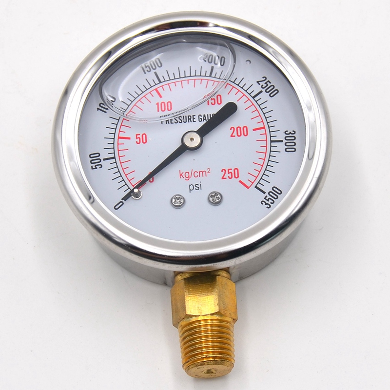 1/4 NPT Automotive Oil Pressure Gauge Instrument H... – Grandado