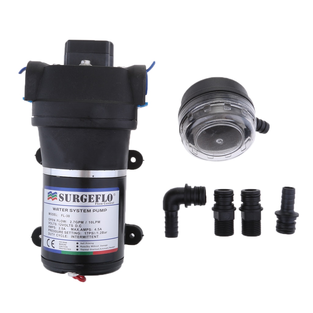 Marine Water Membraan Zelfaanzuigende Pomp 2.7 Lit... – Vicedeal