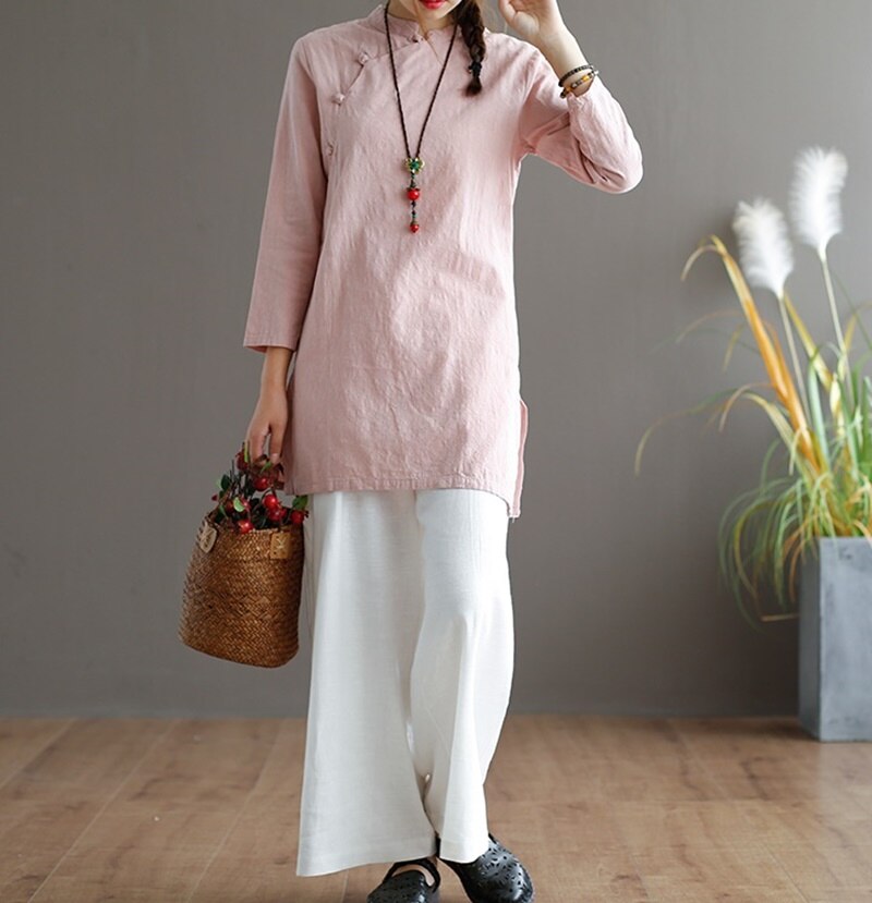 Traditional Chinese Clothing Women Cheongsam Top L... – Grandado