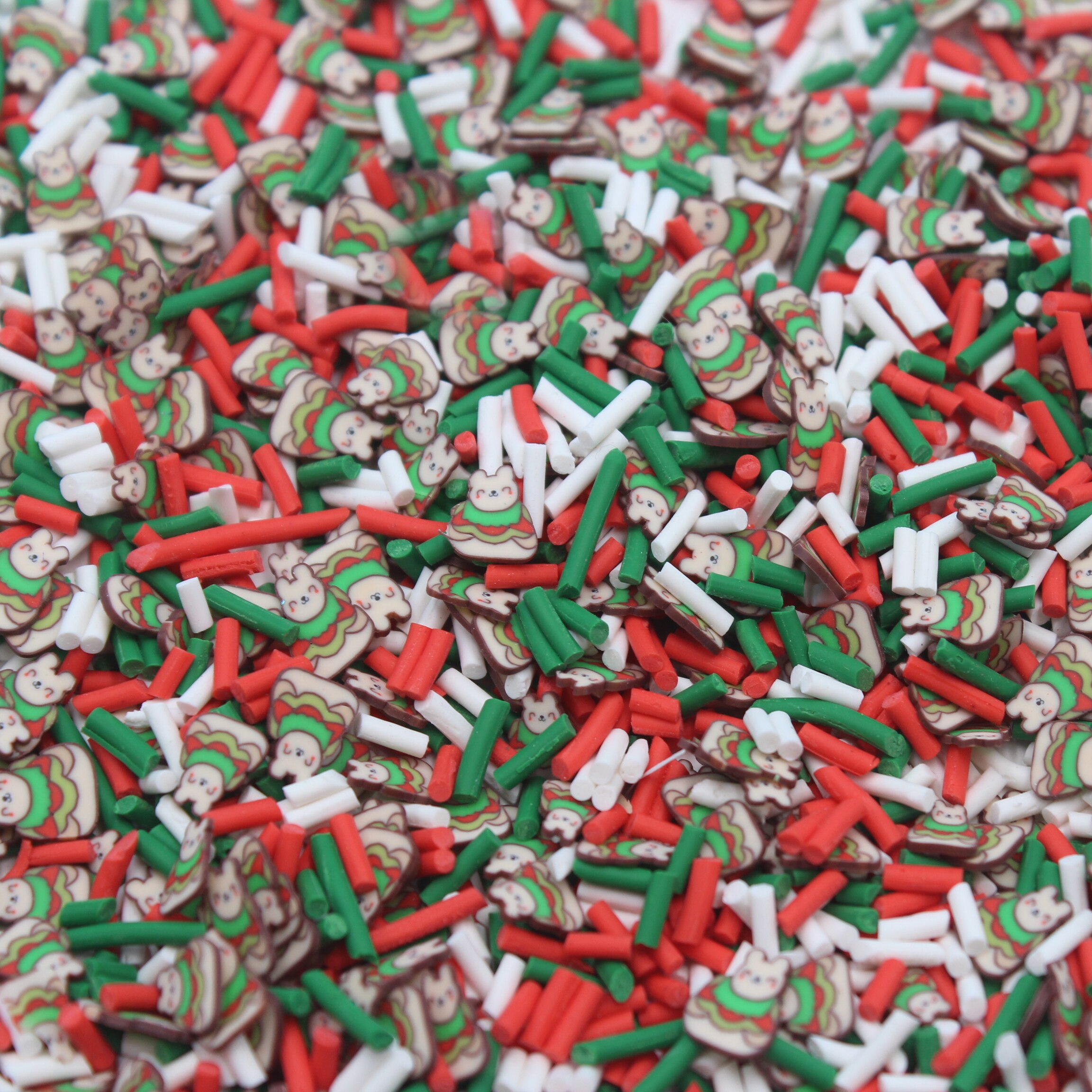 100g/Lot Multi Pastel Candy Clay Sprinkles with Pe... – Grandado