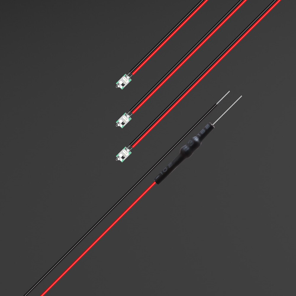 5Pcs Wired Led Smd 12V 0805 Led Lamp Knippert Mode... – Vicedeal