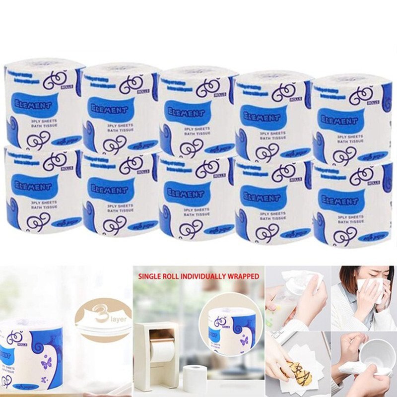 Individual Package Toilet Paper Premium 3 Layers R... – Vicedeal