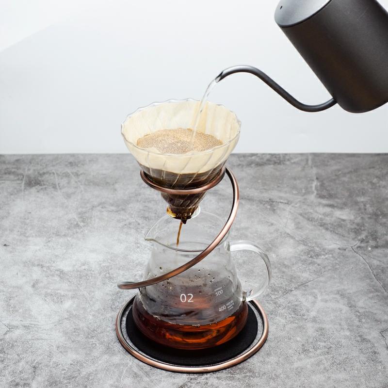 Hand Drip Coffee Filter Paper V60 pour over Brewer... – Grandado