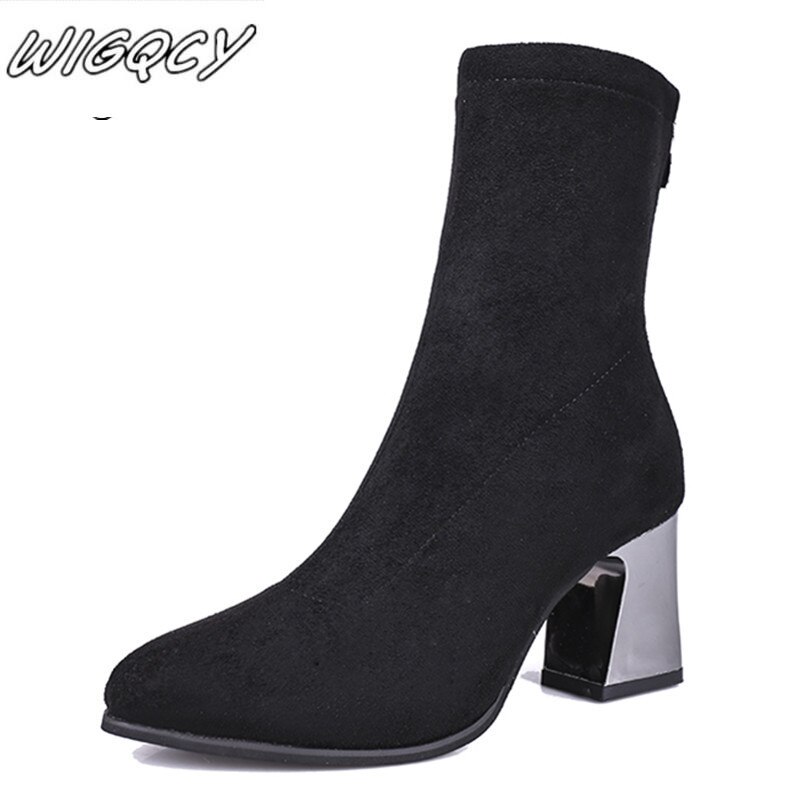 Botas de invierno , nuevos, gruesos de punta para ... – Vicedeal