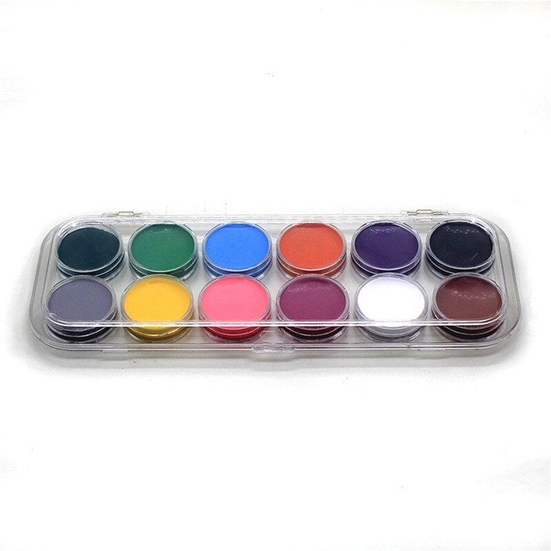 12 Colors Face Art Body Painting Makeup ClassicInd... – Vicedeal