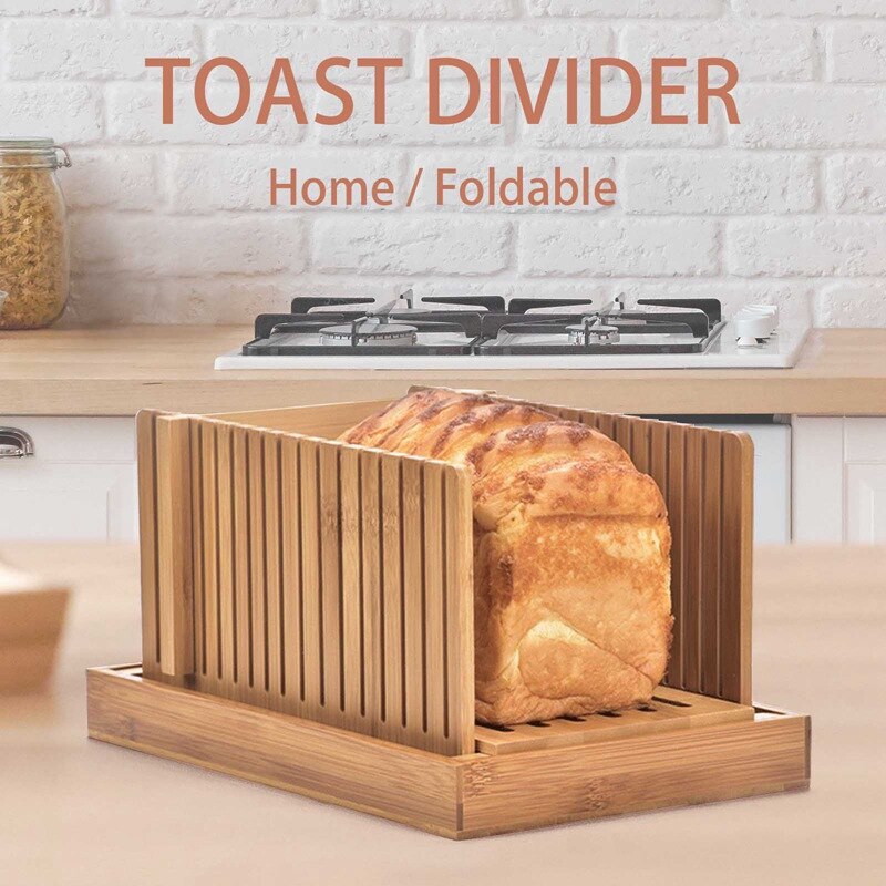 Bambou pain assiette Toast trancheuse coupe pain c... – Grandado