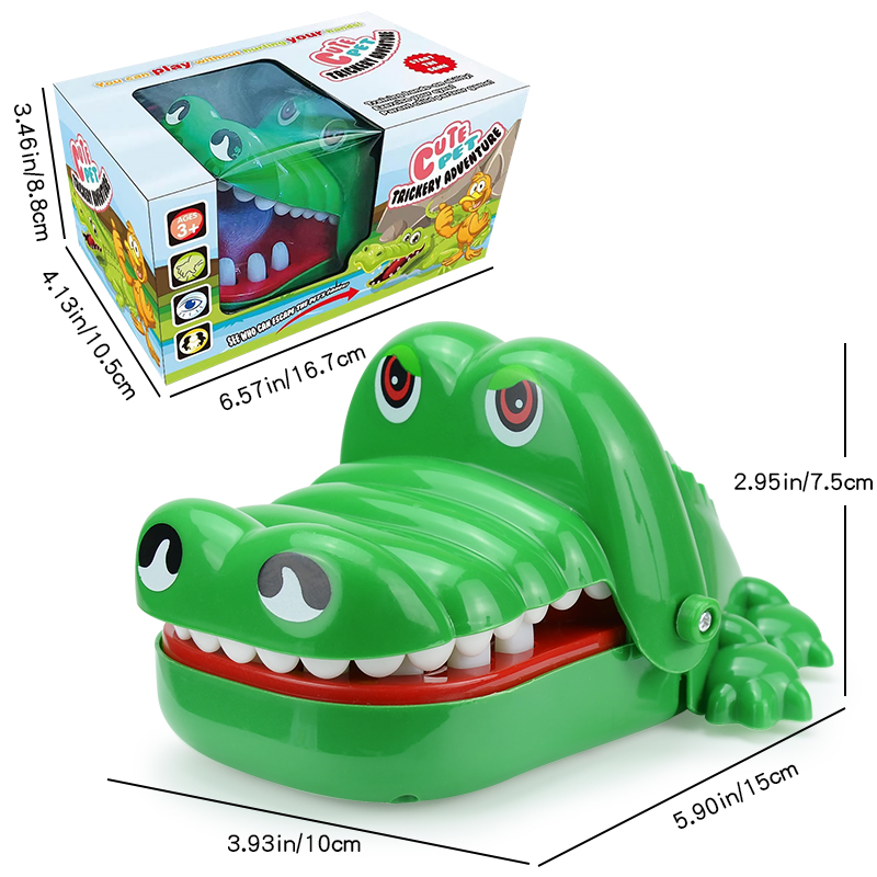Jokes Crocodile Teeth Biting Finger Dentist Classi... – Grandado