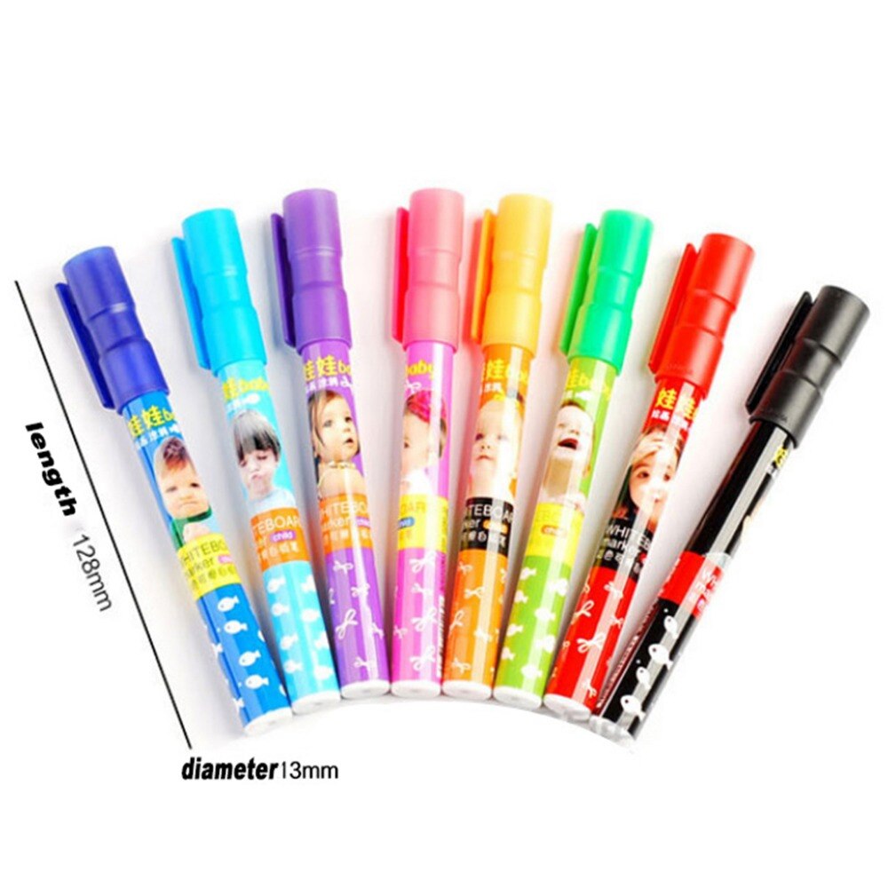 8 PC/Lot 8-Color Dry Erase Marker Whiteboard Marke... – Vicedeal