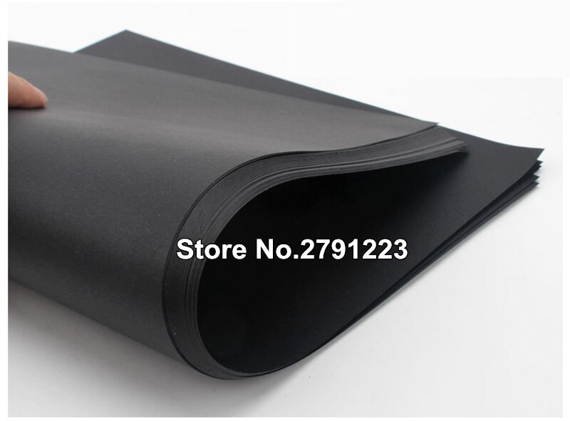 300GSM A3 Brown/Black Raw Wood Pulp Kraft Paper 50... – Grandado