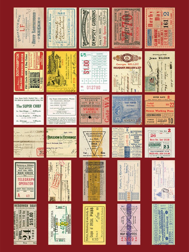 Bloc-notes voyage du temps rétro Vintage, 60 feuil... – Grandado