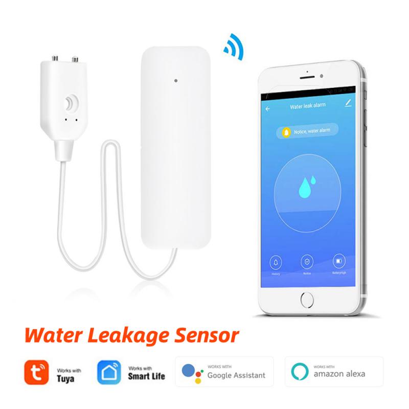 Tuya Smart WiFi Water Leak Sensor Flood Leakage Le... – Vicedeal