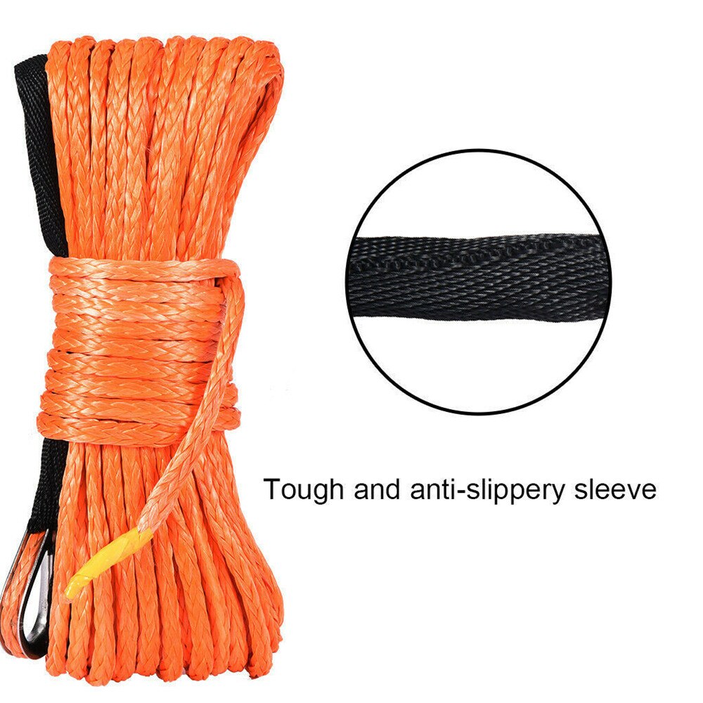 Strong Emergency Winch Rope Line Cable Synthetic T... – Grandado