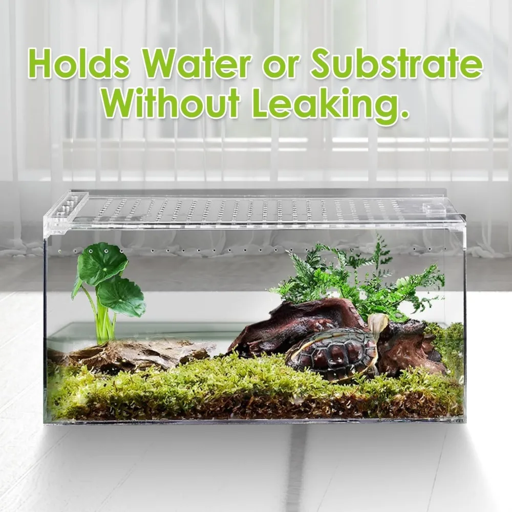 Magnetic Reptile Terrarium Tarantula Enclosure,Rep... – Grandado