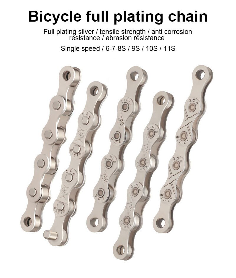 Bicycle gear chain Mountain Bike Gear Chain 678/9/... – Vicedeal