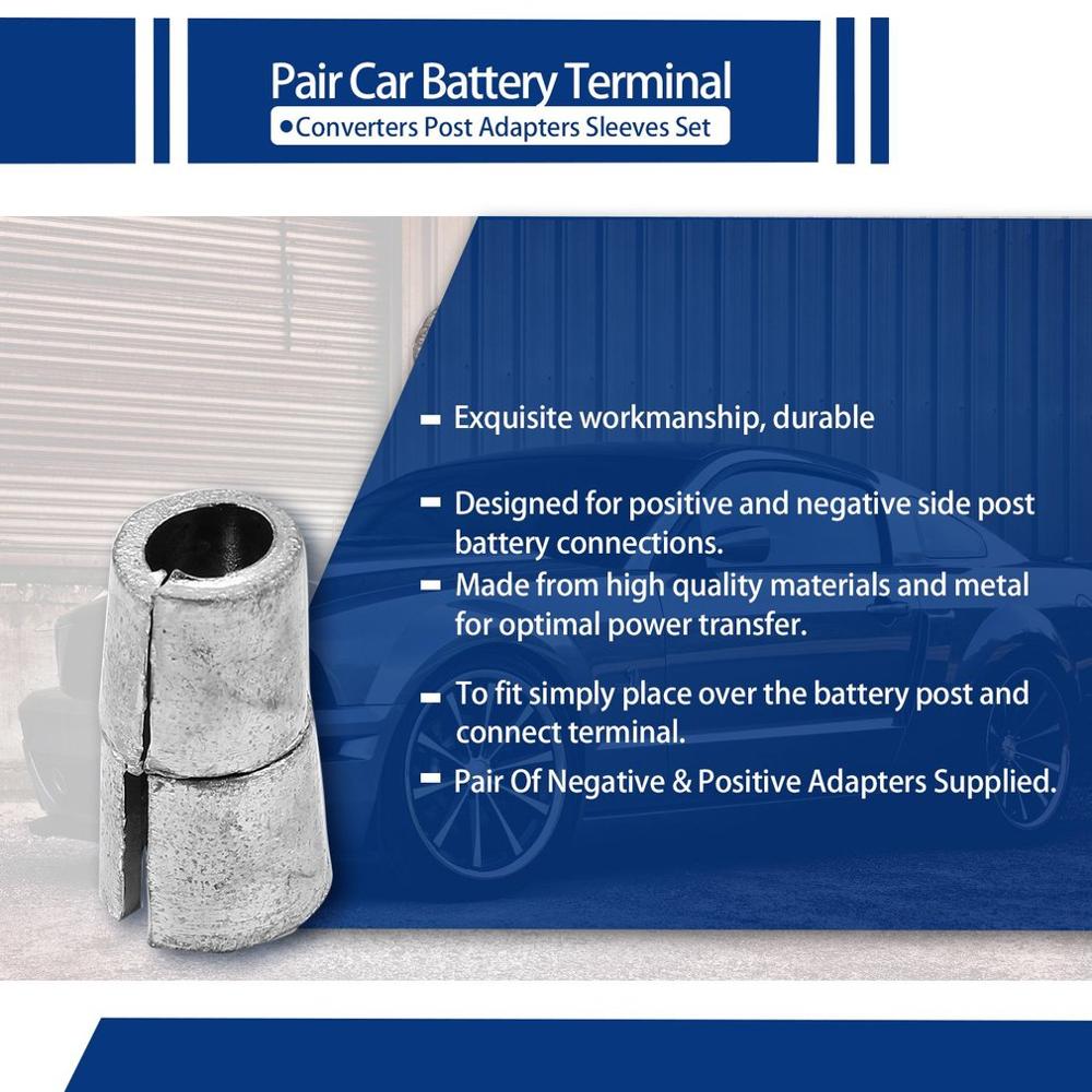 Car Battery Terminal Converters Post Adaptors Slee... – Vicedeal