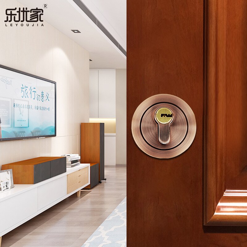 Deadbolt Lock Zinc Alloy Latch Channel Lock Double... – Grandado