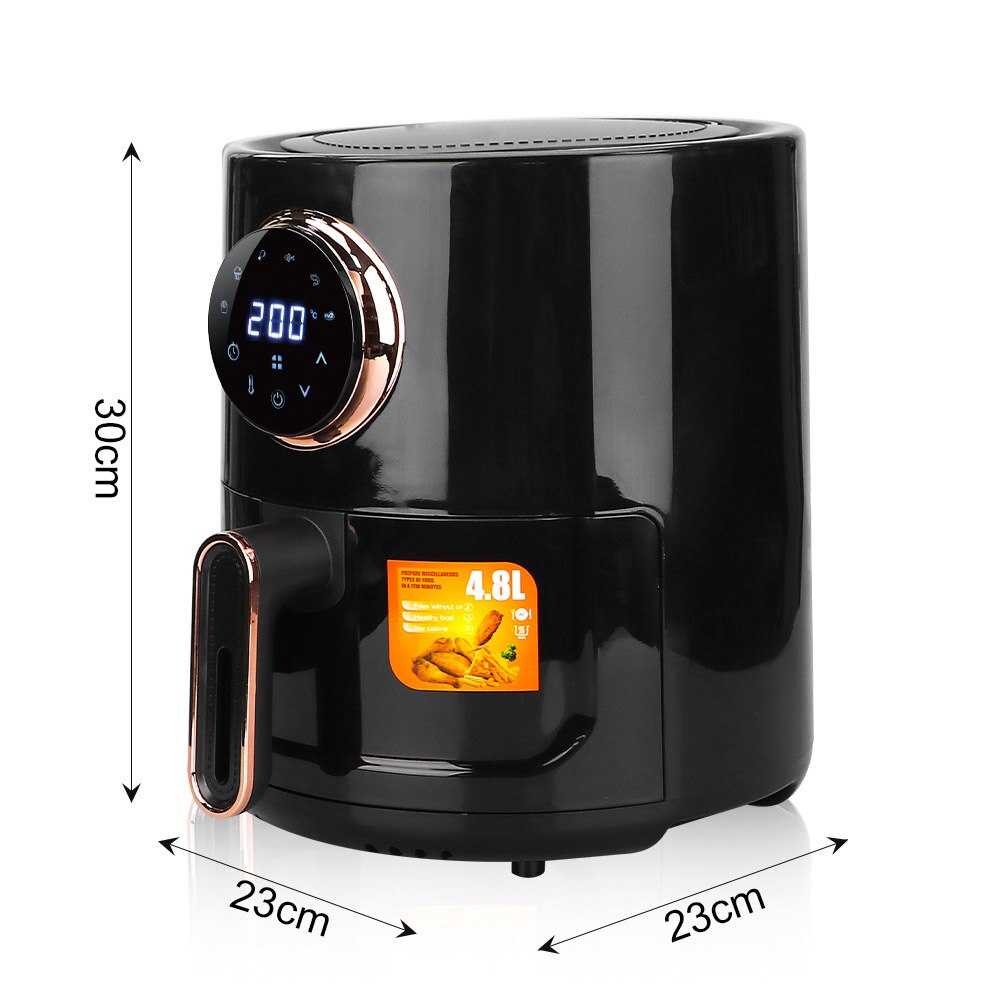 4.8L Smart Electric Air Fryer Oven Without Oil Hom... – Grandado