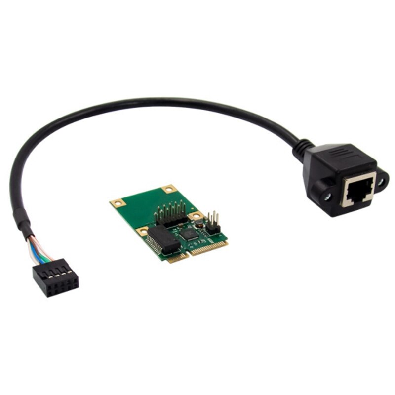MINIPCIe Gigabit Electrical Port Network Card Real... – Grandado
