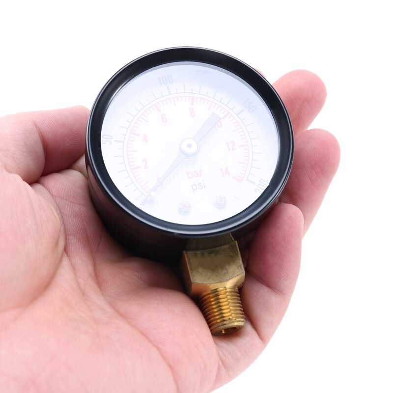 Ts-Z52 Manometer 1/8Inch Npt Side Mount 0-200Psi 0... – Vicedeal