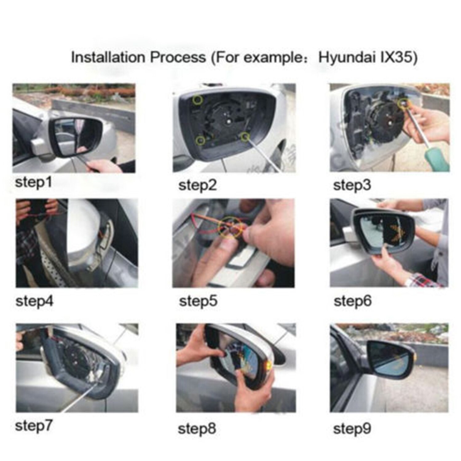 14 SMD Car Arrow Light LED Lamp Rear View Mirror W... – Grandado