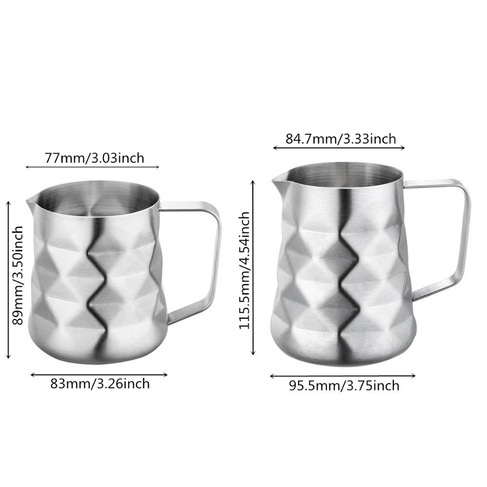 Stainless Steel Prismatic Milk Frothing Pitcher Mi... – Grandado