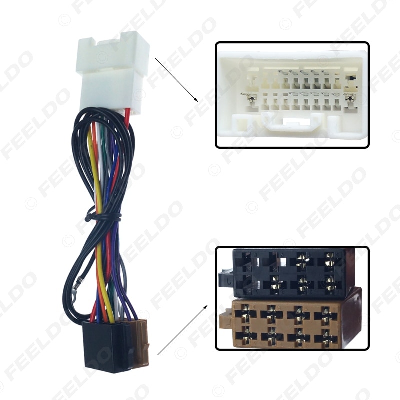 FEELDO 5Pcs Car Stereo CD Radio Wiring Harness Con... – Grandado